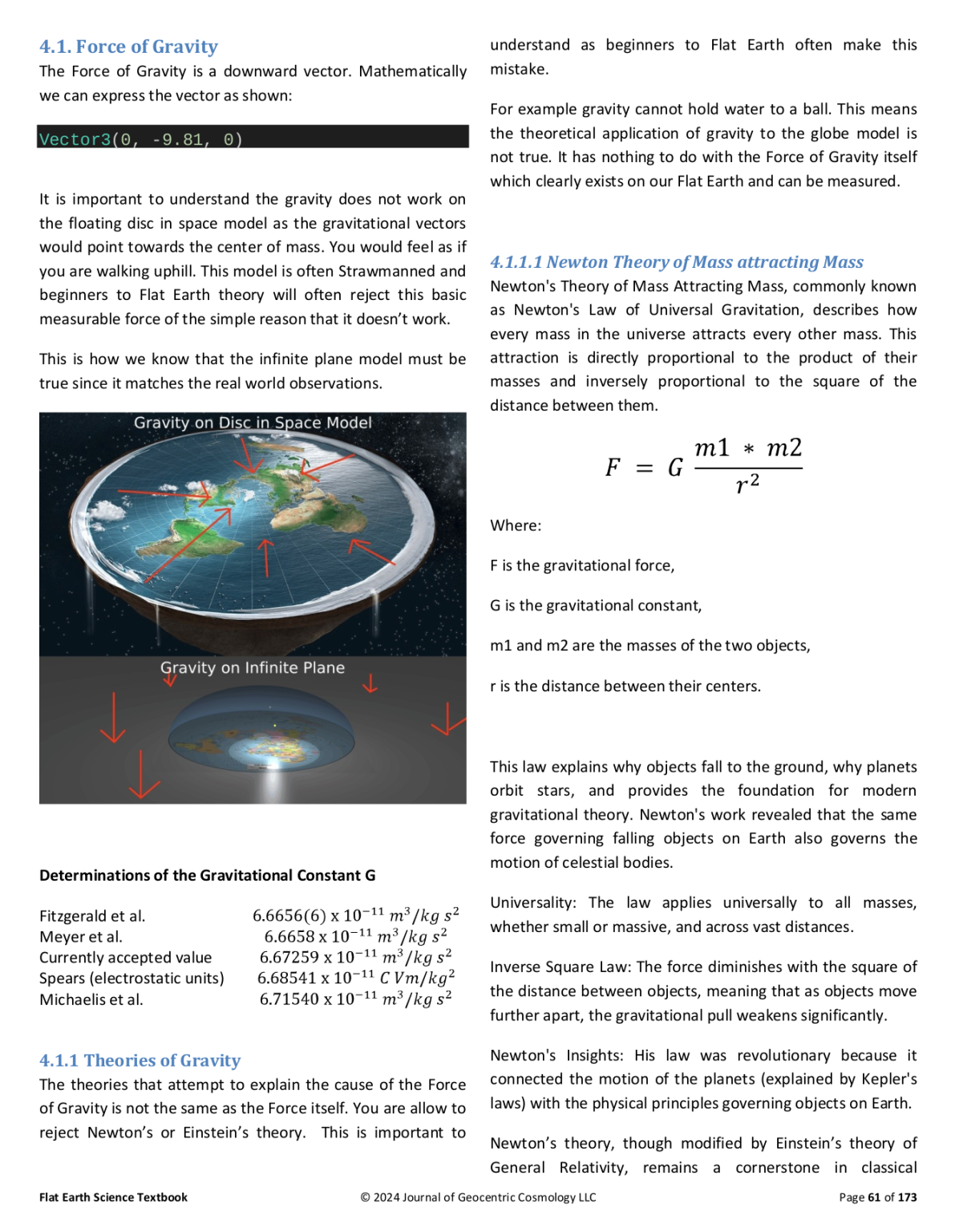 Flat Earth Science Textbook (PDF eBook) – Flat Earth University Store