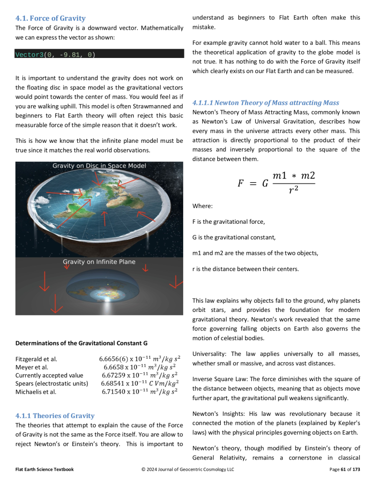 Flat Earth Science Textbook (PDF eBook) – Flat Earth University Store